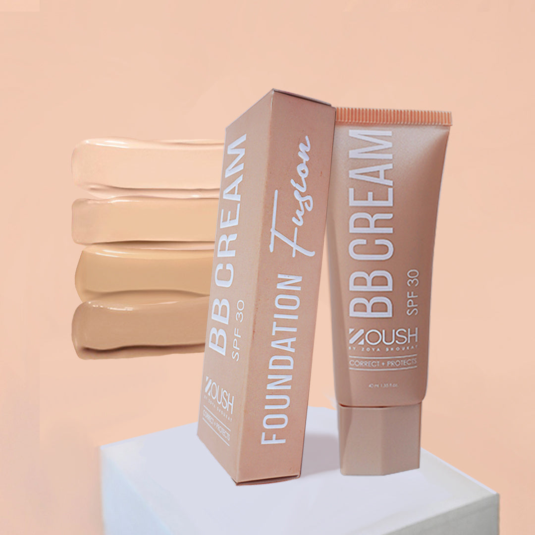 BB CREAM FOUNDATION FUSION SPF30 (40ml) – ZOUSH By Zoya Shoukat