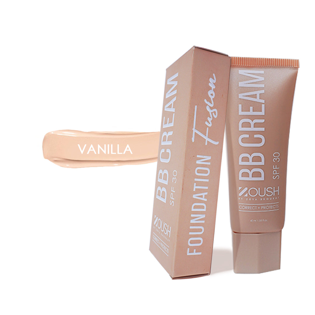 BB CREAM FOUNDATION FUSION SPF30 (40ml) – ZOUSH By Zoya Shoukat