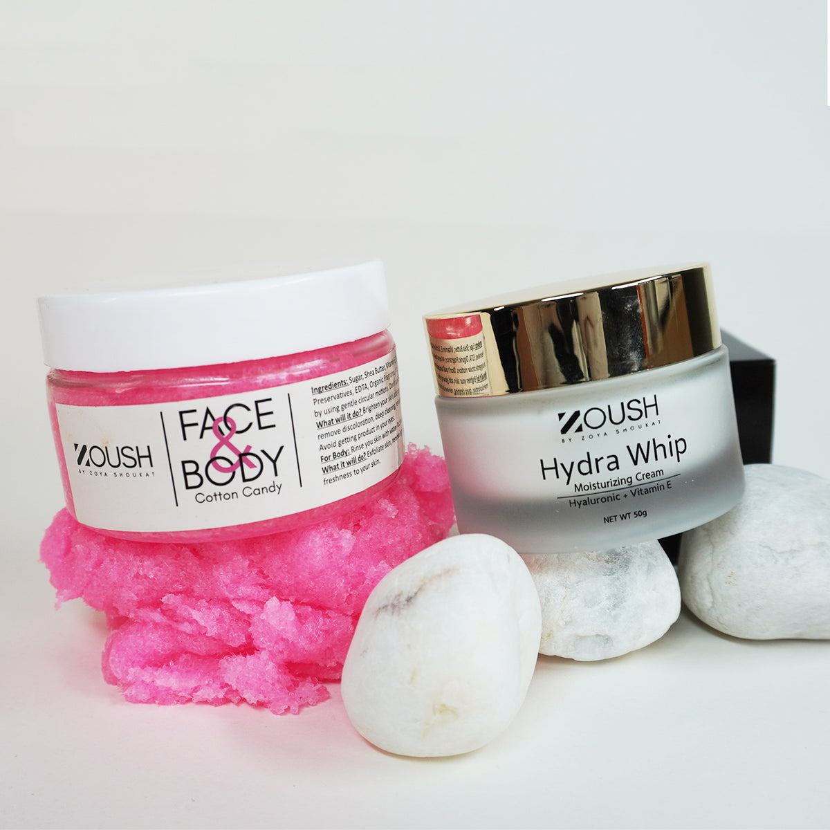 POWER DEAL (Cotton Candy + Hydra Whip Moisturizer) – ZOUSH By Zoya Shoukat